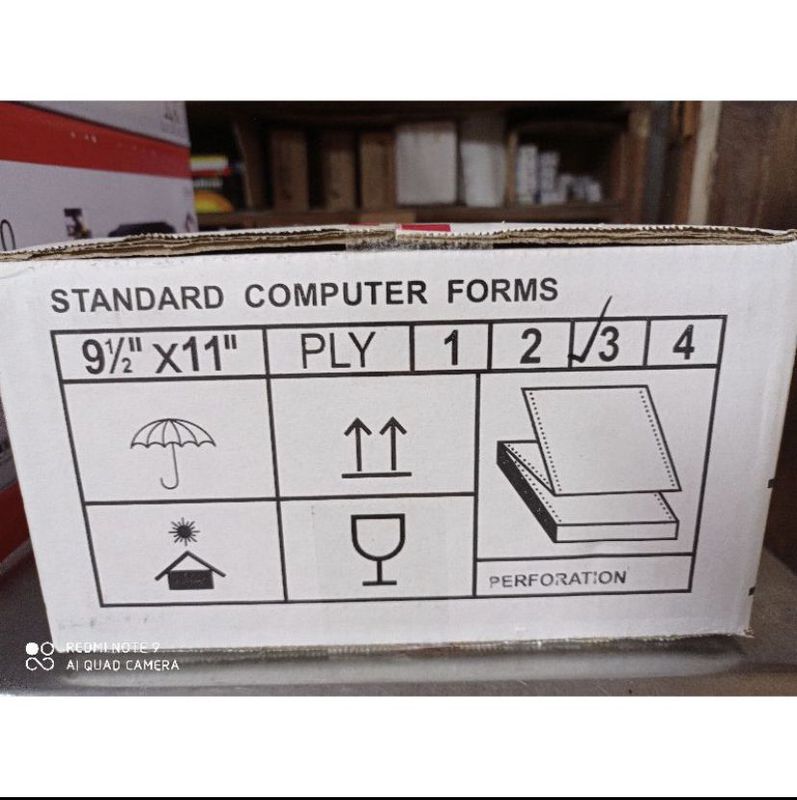 Kertas Continuous form 4 ply