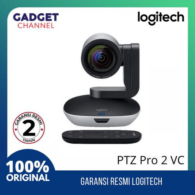 Logitech Camera PTZ Pro 2 Video Conference - Garansi Resmi 2 Tahun