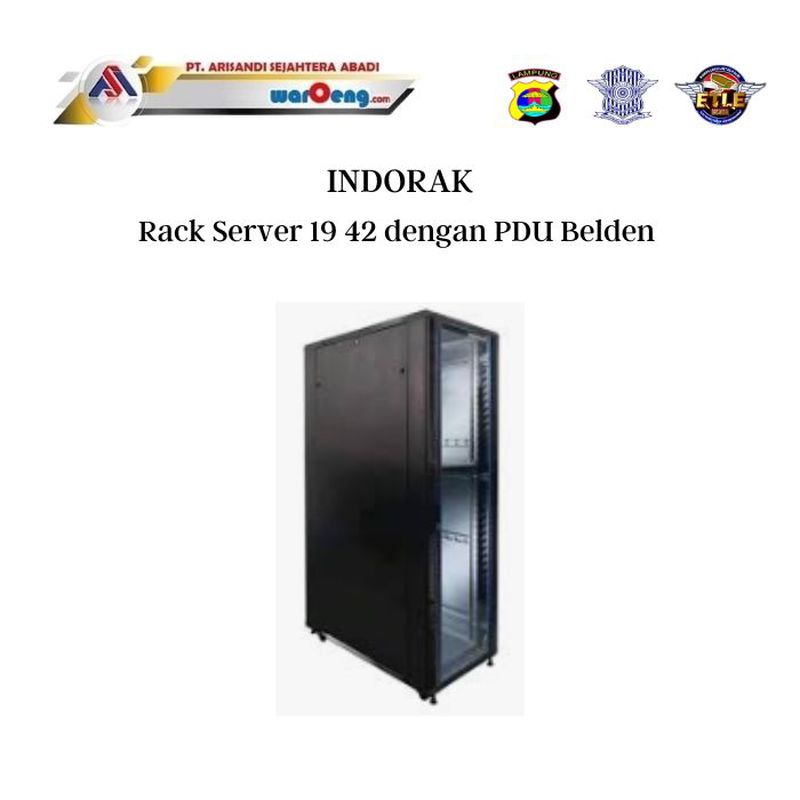 Rack Server 19 42 dengan PDU Belden