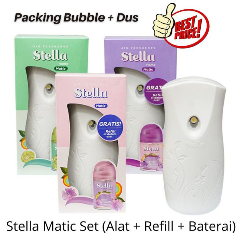Alat Pengahrum Ruangan Stella - Ungu