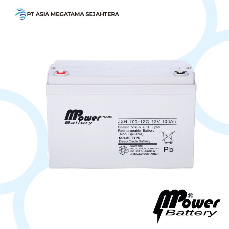 BATTERY VRLA FOR UPS - MPOWER JXH100-12G / 12V 100AH