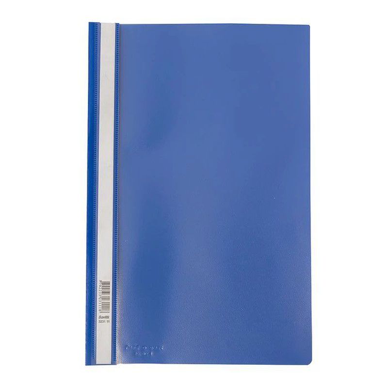 BANTEX Quotation Folders W/Back Cover F4 3231 Blue