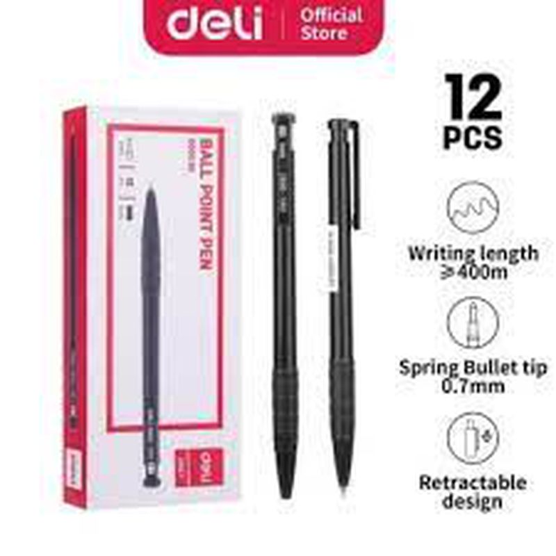 pulpen deli 0,3 @12