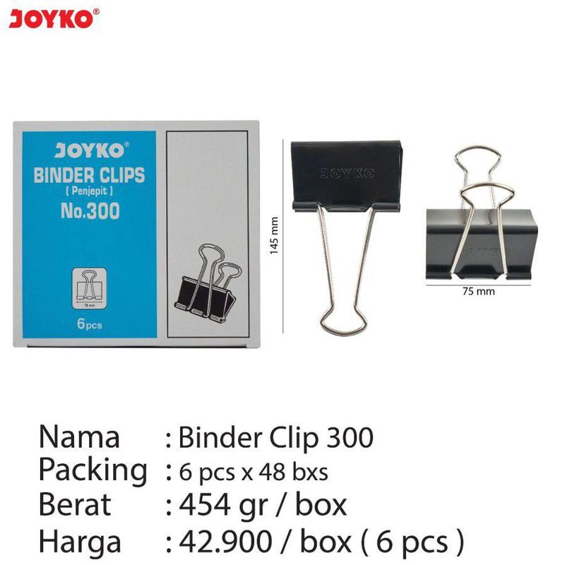 Binder Clip Joyko No.300