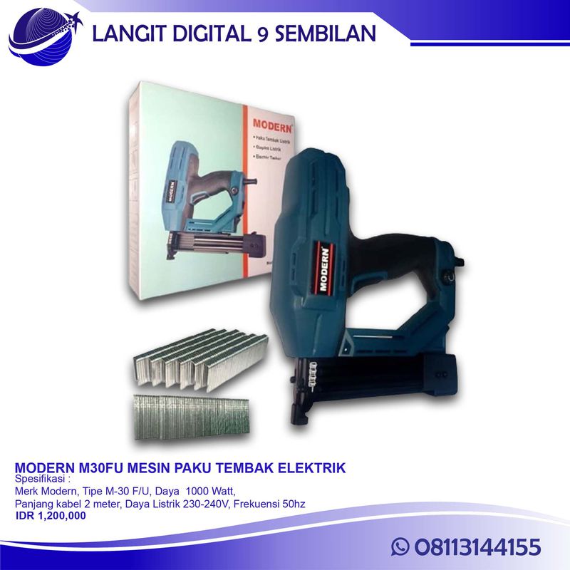 MODERN M30FU MESIN PAKU TEMBAK ELEKTRIK
