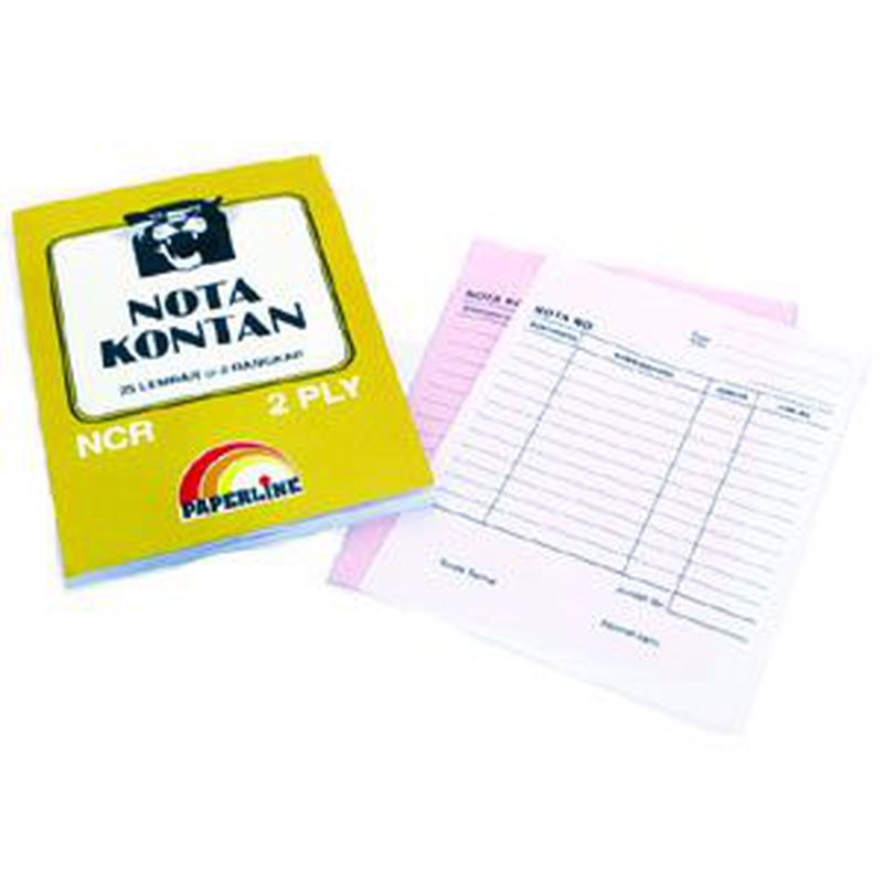 PAPERLINE Book Nota Size 10 x 16cm 2 Ply