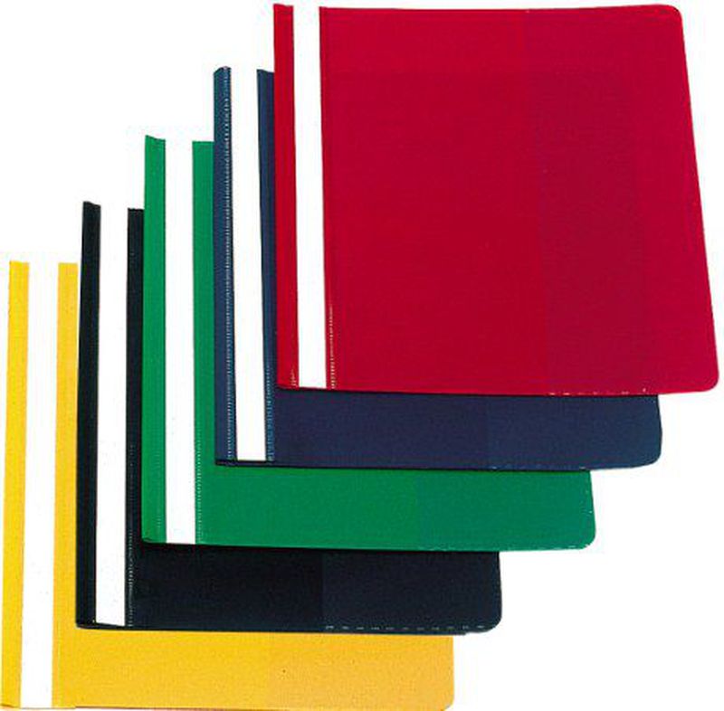 BANTEX Quotation Folders With Pocket & Label Size A4 3240 Blue