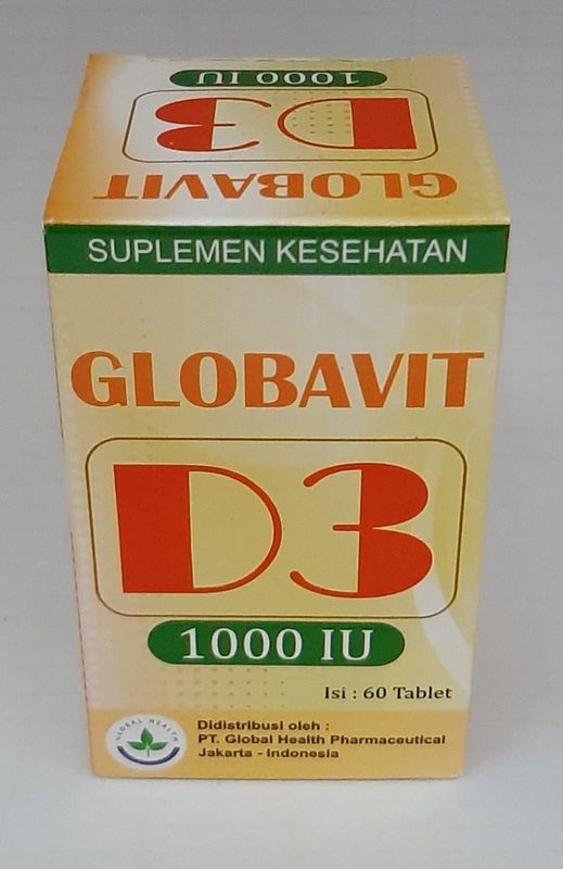 Globavit D3 1000 IU (60 tablet/box)