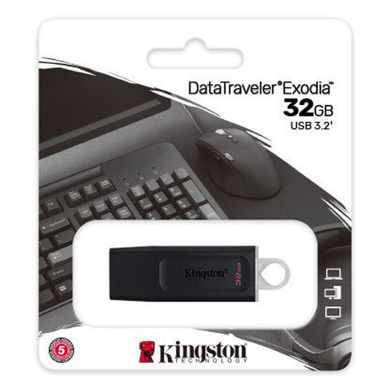 Kingston USB 3.2 Gen 1 USB Flash Drive DataTraveler Exodia 32GB