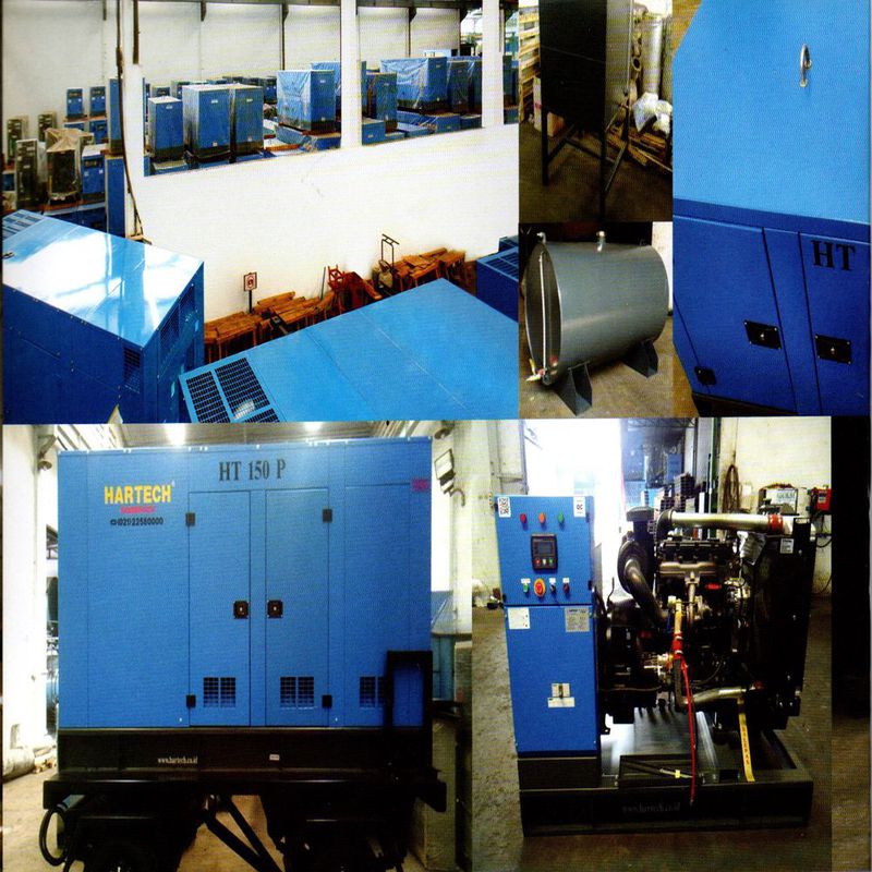 Genset Hartech HT 160 CD dengan Panel ATS AMF dan instalasi