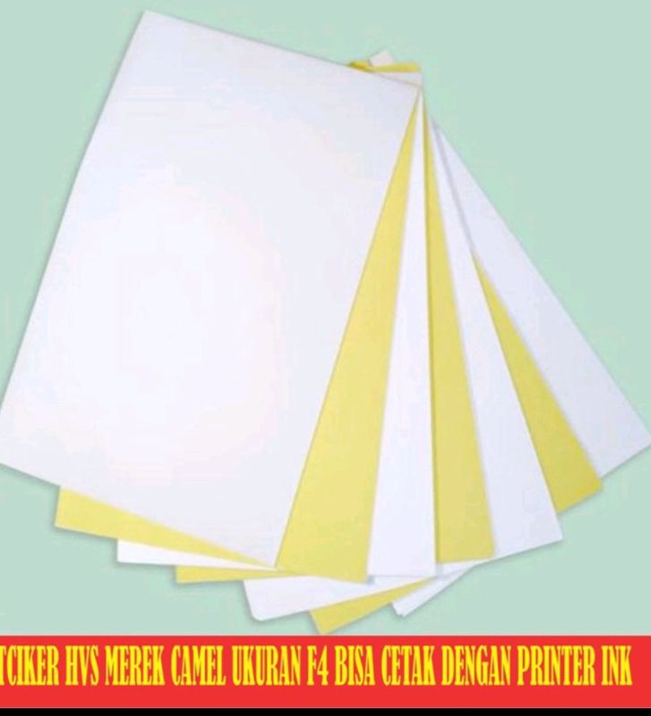 Kertas Sticker Folio