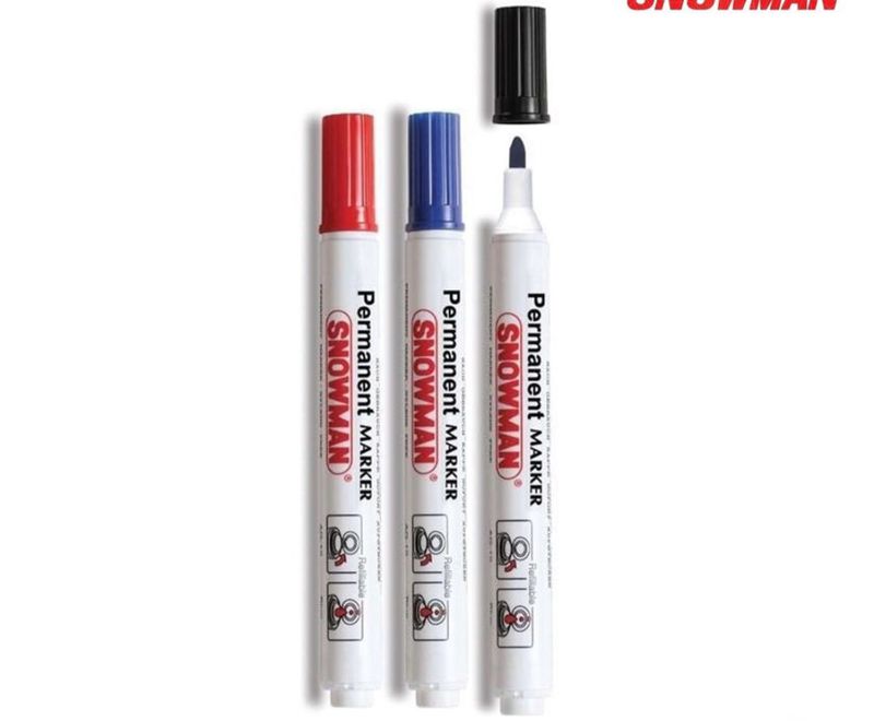 Spidol permanen snowman