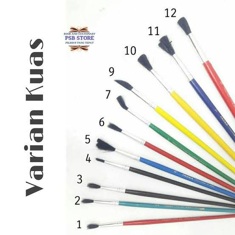 Kuas Lukis - Nomor 3