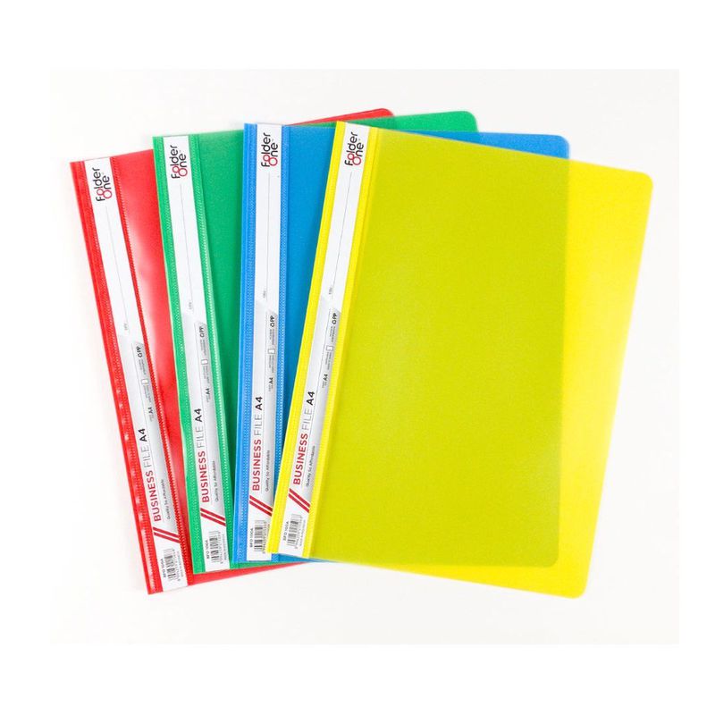 Map Snelhecter Plastik A4