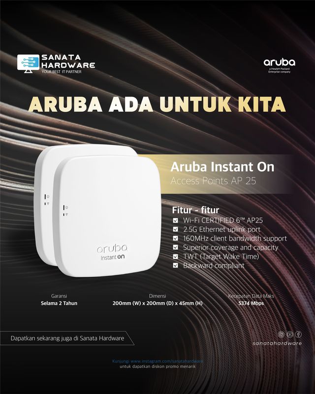Aruba Instant On Access Points AP25