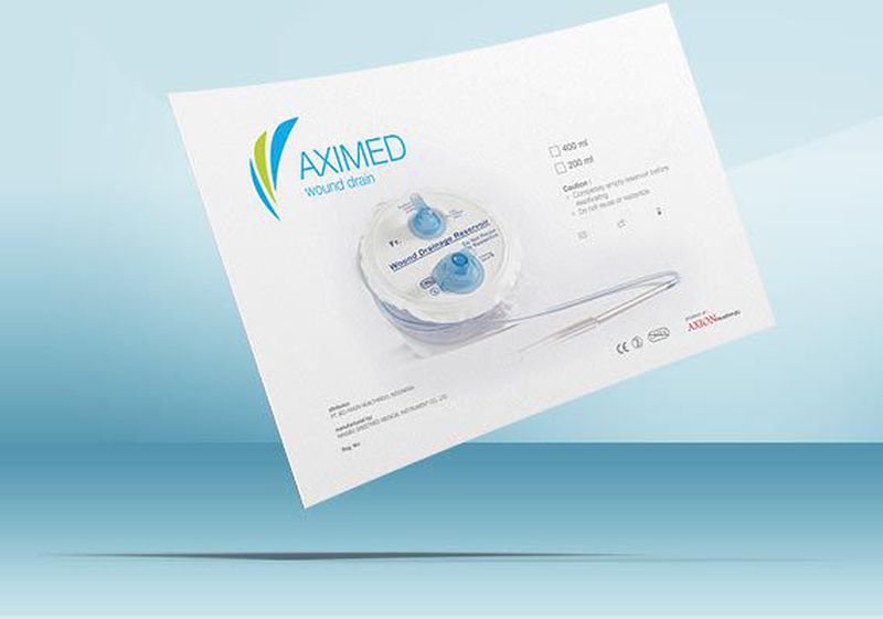 AXIMED WOUND DRAIN, 200ml, no. 12