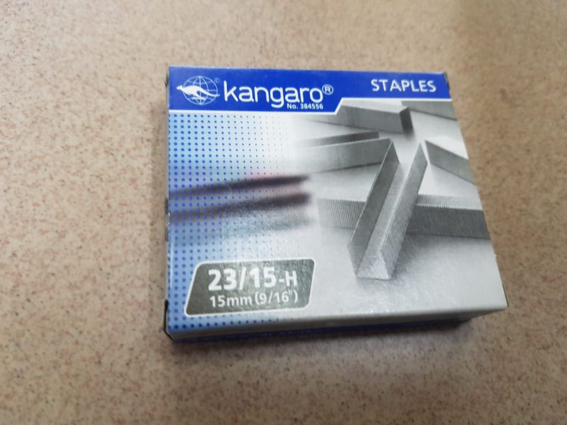 Isi Staples/Stapler 23/15 Kangoro