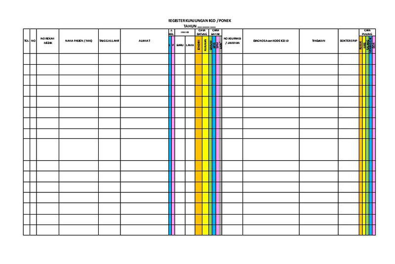Register IGD Ponek. RSAB