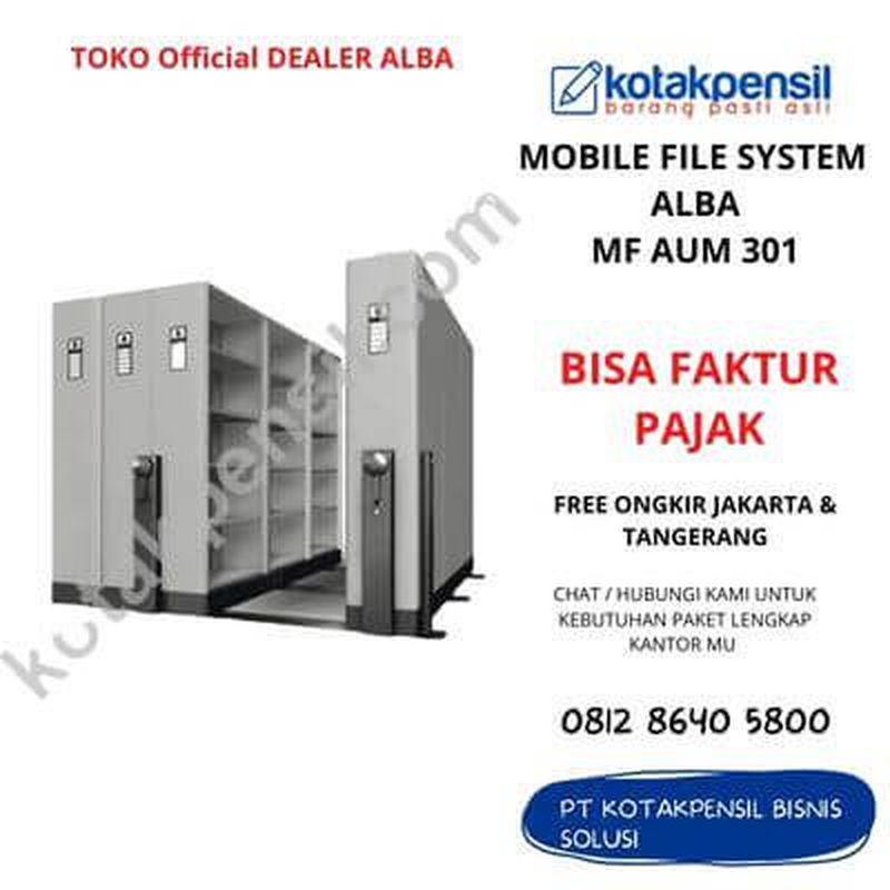 Mobile File System ALBA MF AUM 3 - 01 Roll O Pack Mekanik