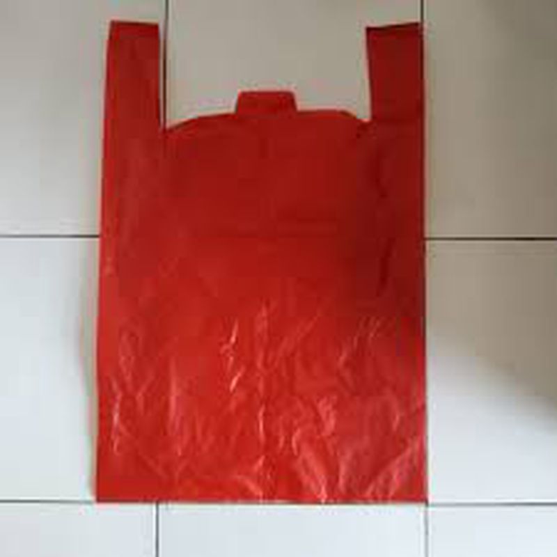 PLASTIK SAMPAH MERAH