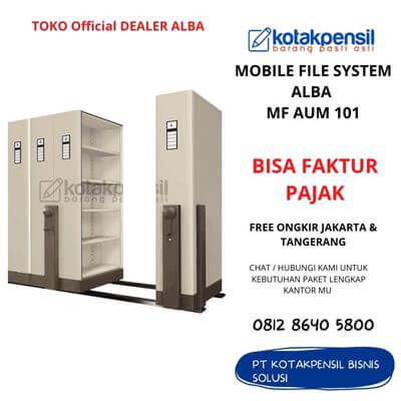 Mobile File System ALBA MF AUM 1 - 01 Roll O Pack Mekanik
