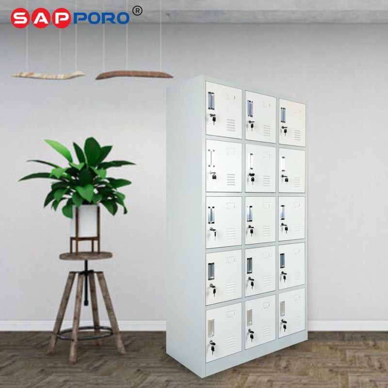 SAPPORO KOLN 15 - Loker Besi 15 Pintu | Steel Locker 15 Doors