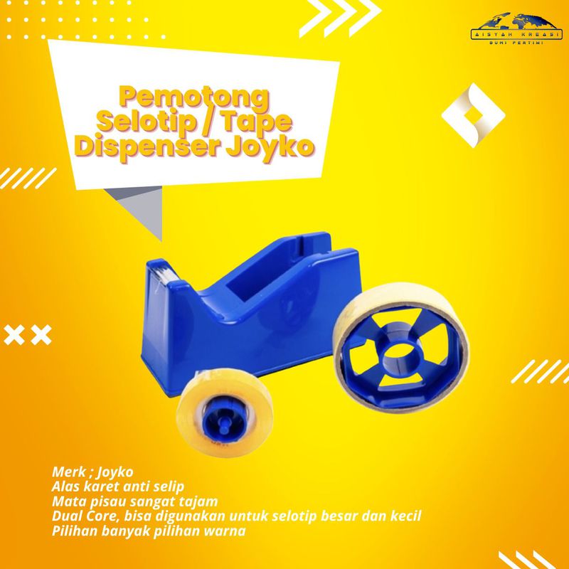 Pemotong Selotip / Tape Dispenser Joyko