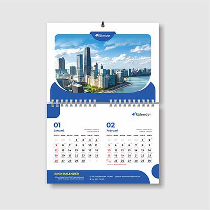 Kalender - Kalender Jepit - Multicolor