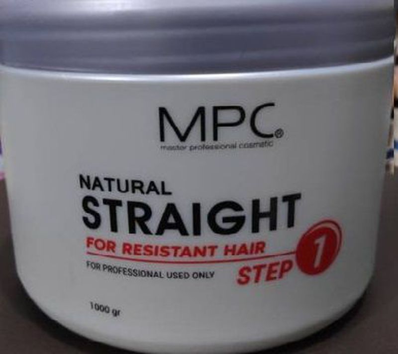 Cream Pelurusan Step 1