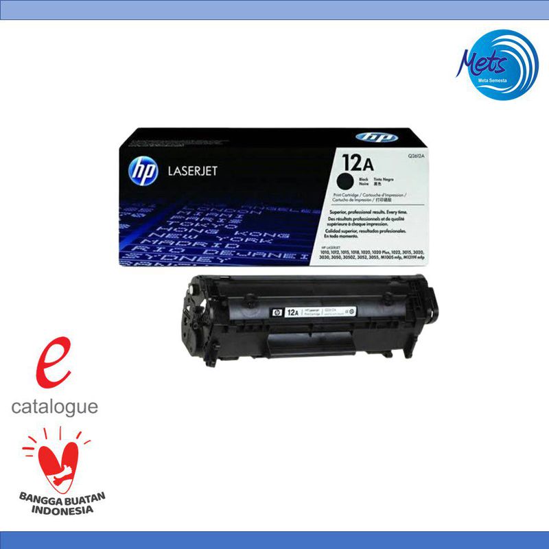Toner Printer / Tinta Toner 12A Original