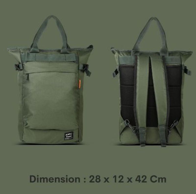 Tas Ransel 2 in 1 Totebag Backpack