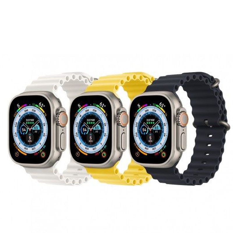 Apple Watch Ultra GPS + Cellular,With Ocean Band - Yellow
