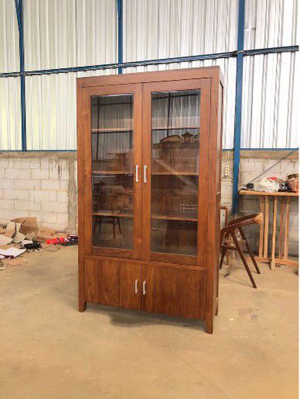 Lemari Arsip Kayu Jati