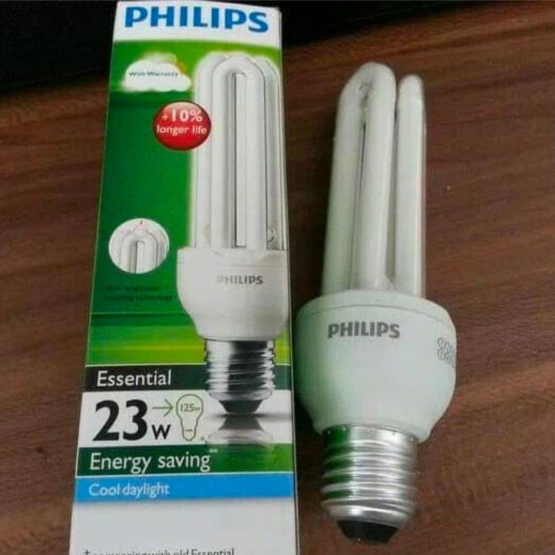 Lampu Philips Essential 23Watt Putih Cool Daylight