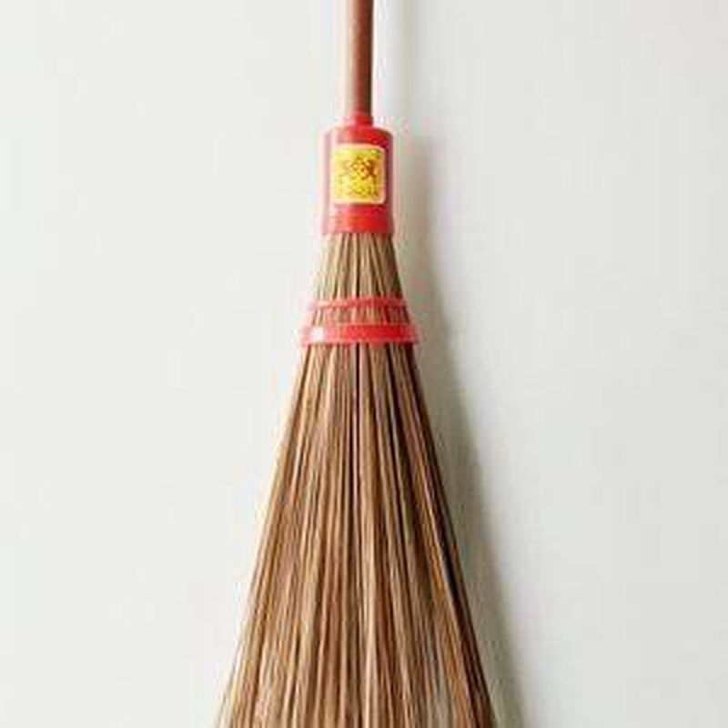 Sapu lidi tangkai bulat