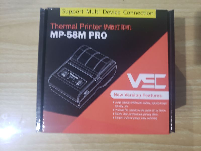 PRINTER PORTABLE VSC PRO BLUETOOTH TYPE-C