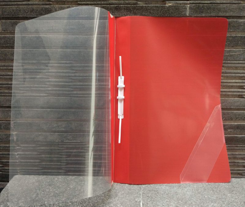 Map snelhecter plastik transparan tipis per pak