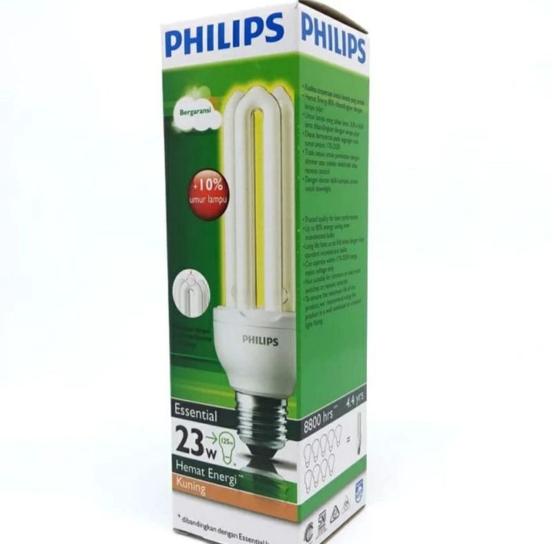 Lampu Philips essential 23watt