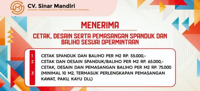 Cetak dan Design Spanduk