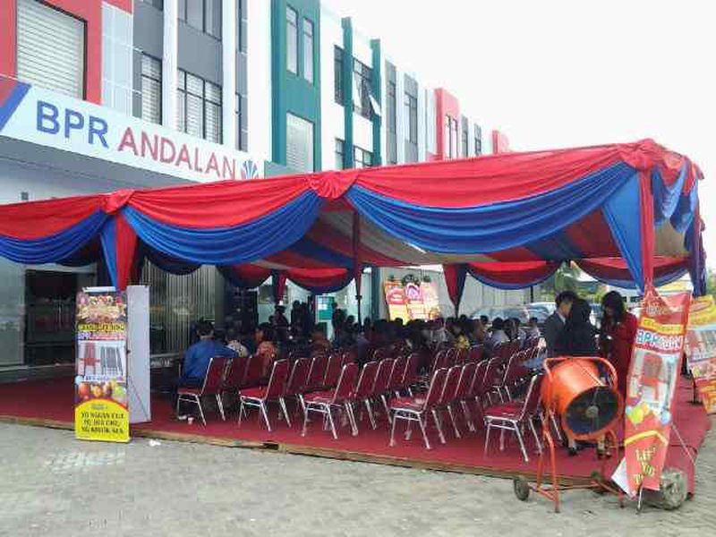 TENDA KONVENSIONAL INDAH - Biru