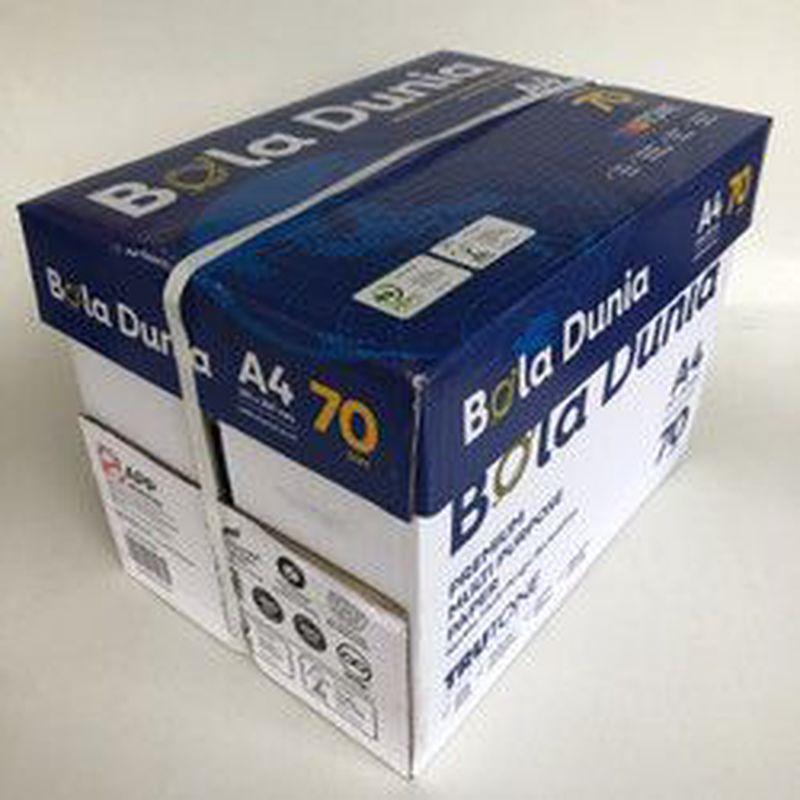 BOLA DUNIA HVS A4 70 GRAM BOX