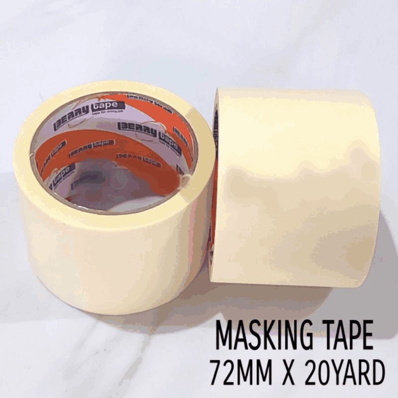 ISOLASI KERTAS 72 MM BERRY TAPE