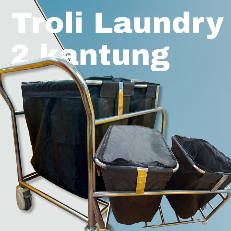 TROLY PENAMPUNG LINEN KOTOR INFEKSIUS