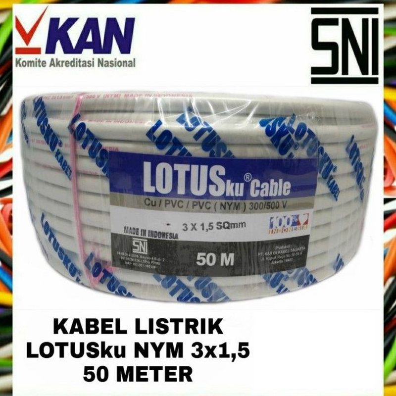 kabel nym 3x1.5 50M 1 roll
