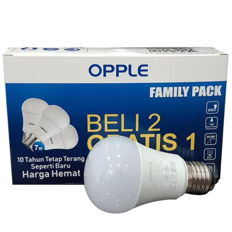 OPPLE ECOMAX FAMILY PACK LED E1 7W