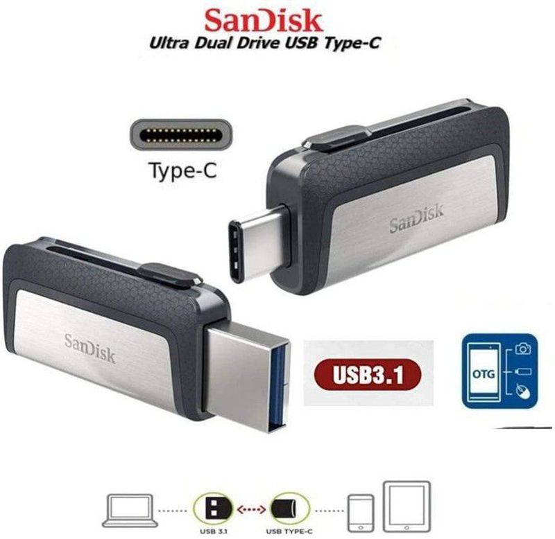 Flashdisk Dual Drive OTG USB Type C - 64
