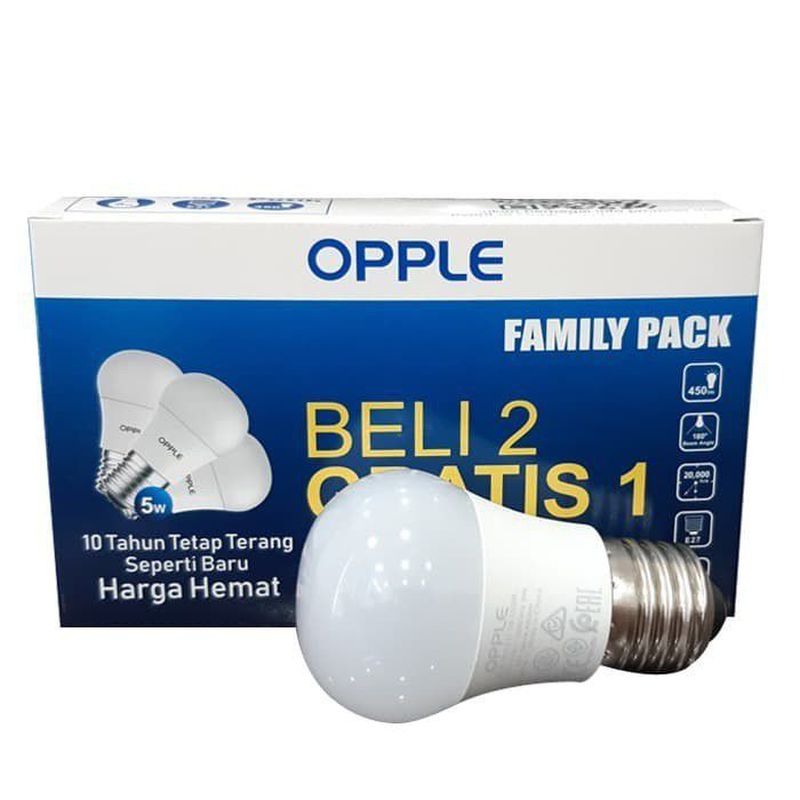 OPPLE ECOMAX FAMILY PACK LED E1 5W