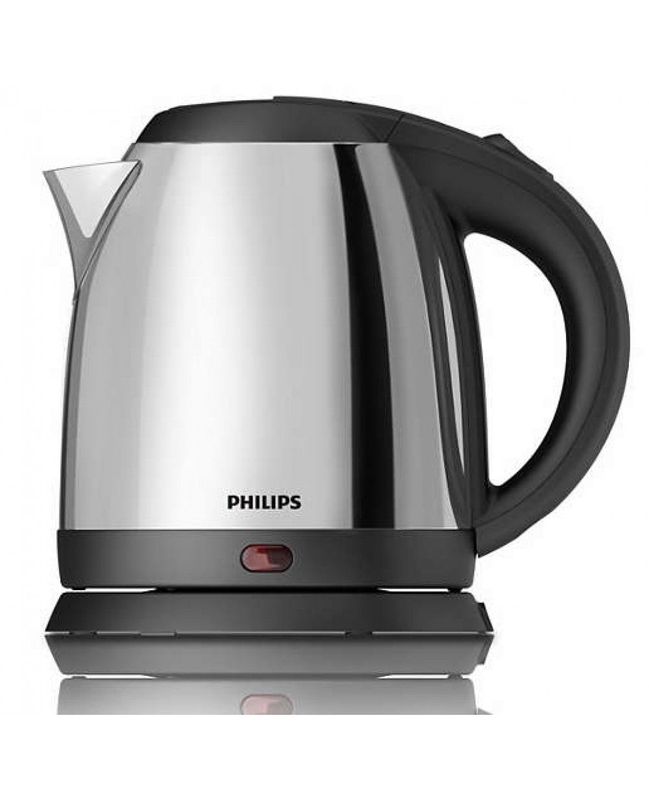 Teko Listrik Kettle Philips (Pemanas Air) HD - 9306 - Hitam Silver