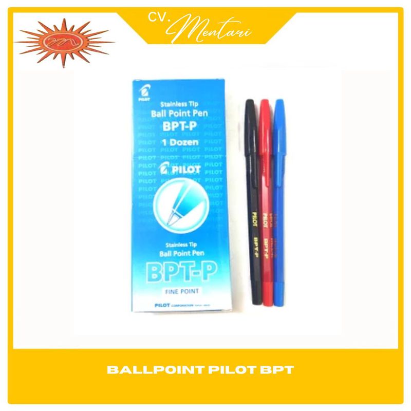 BALLPOINT PILOT BPT-P - Merah