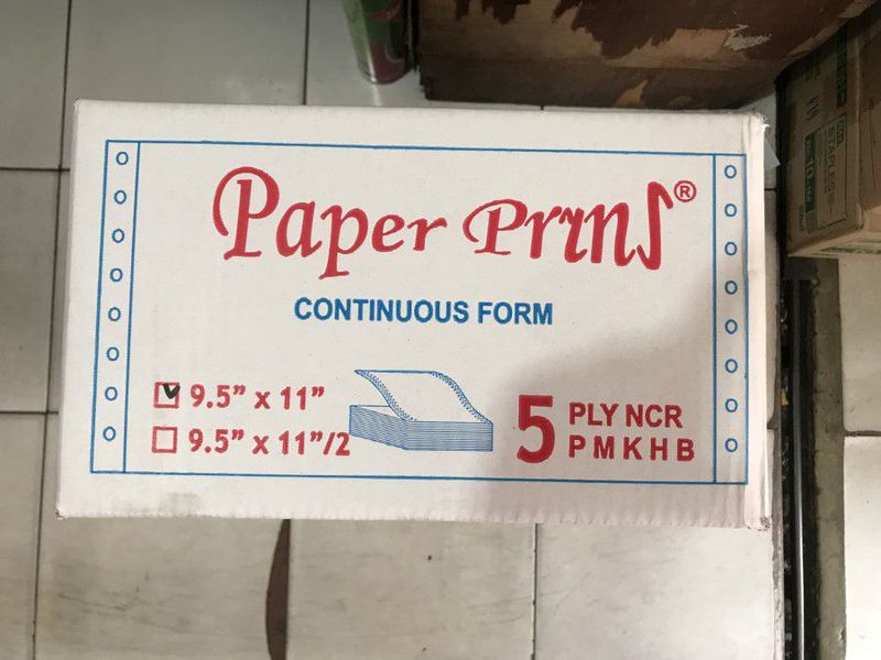 Continuous Paper - 9.5x11/2 (5ply)
